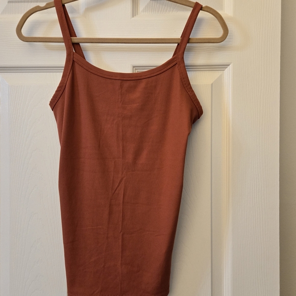 No Boundaries | Tops | No Boundaries Terracotta Ribbed Tank | Poshmark